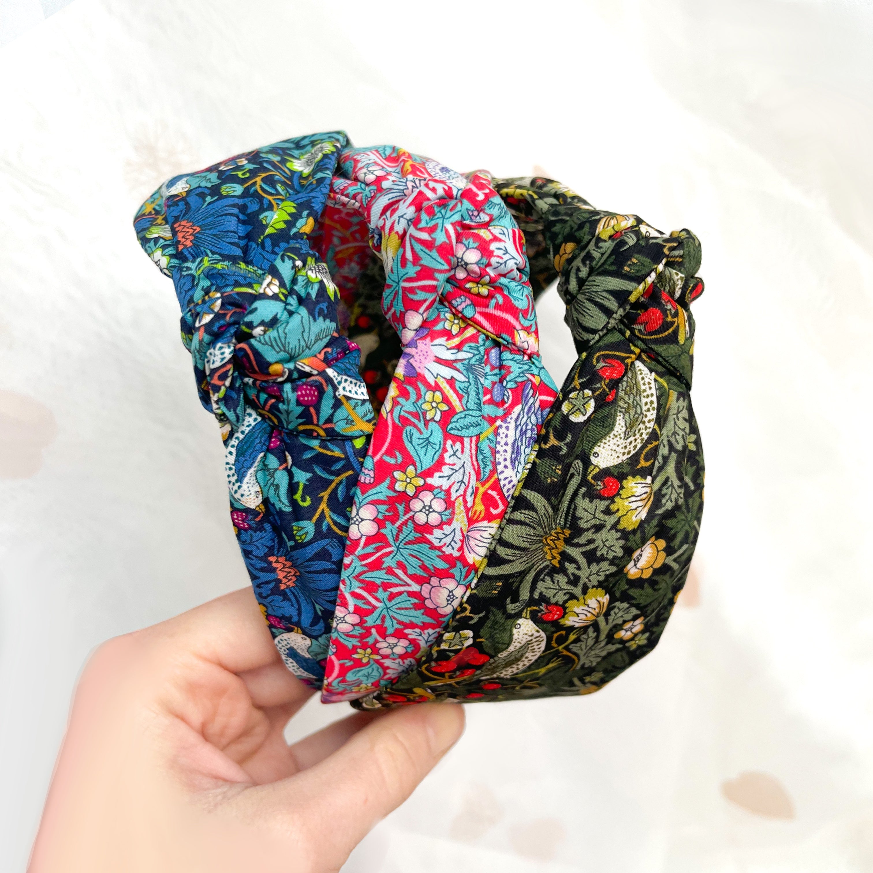 Liberty Print Headbands – Nine Designs