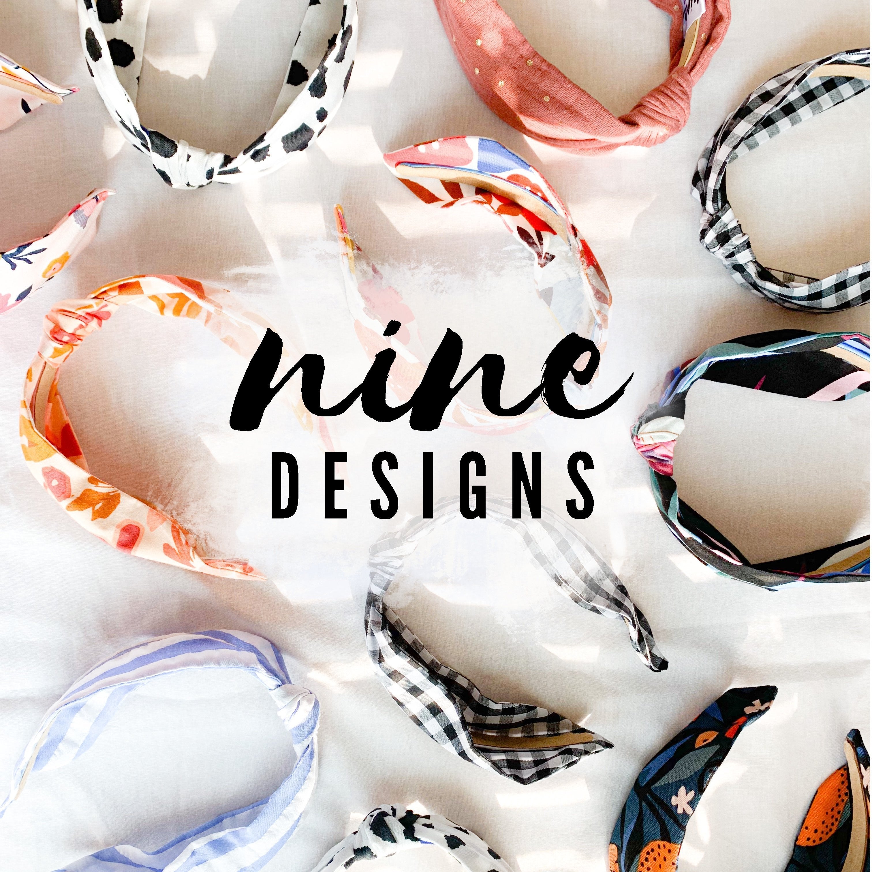 Nine Designs | Handmade Knot Headbands and Hair Accessories